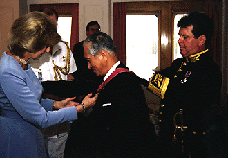 Takuma Yamamoto Appointed Honorary Knight Commander